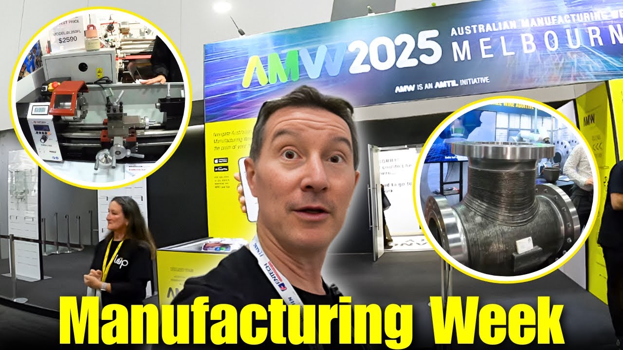 EEVblog 1685 – Australian Manufacturing Week 2025: Walkaround – EEVblog ...